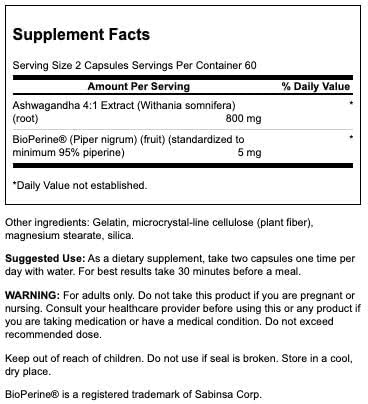 black pepper with Bioperine capsules