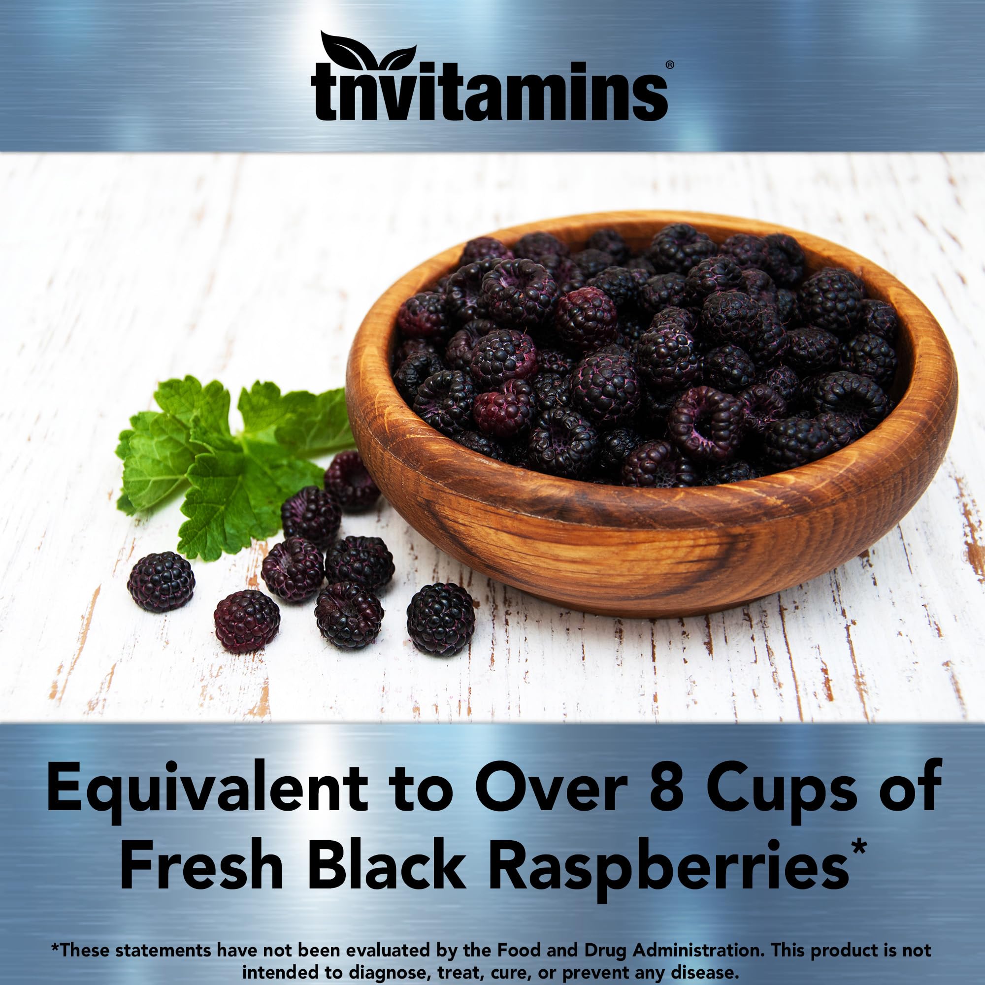 Black raspberry capsules for daily health
