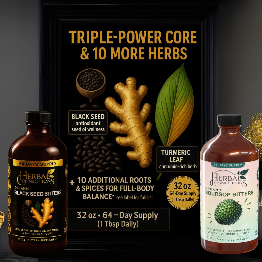 Black Seed and Soursop health tonic