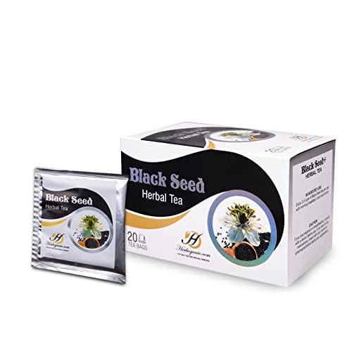 black seed herbal tea bags