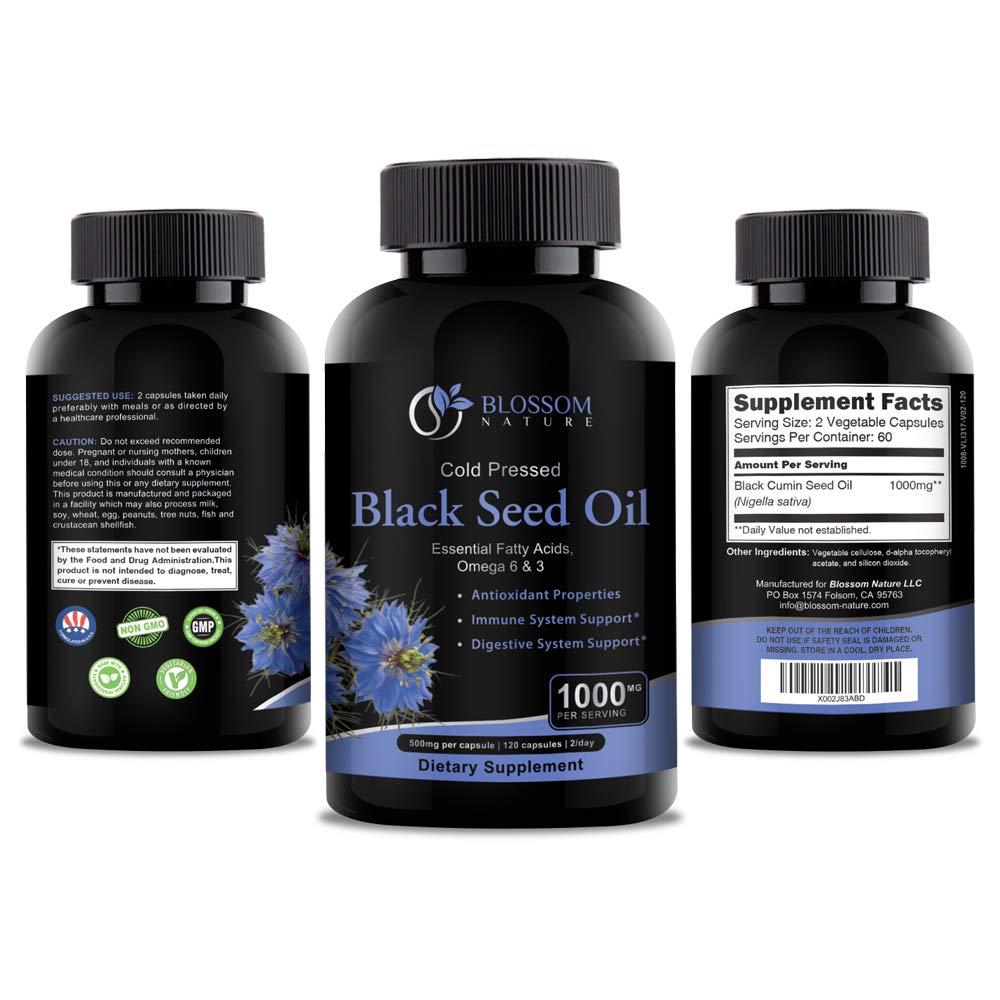 black seed oil 1000 mg health benefits