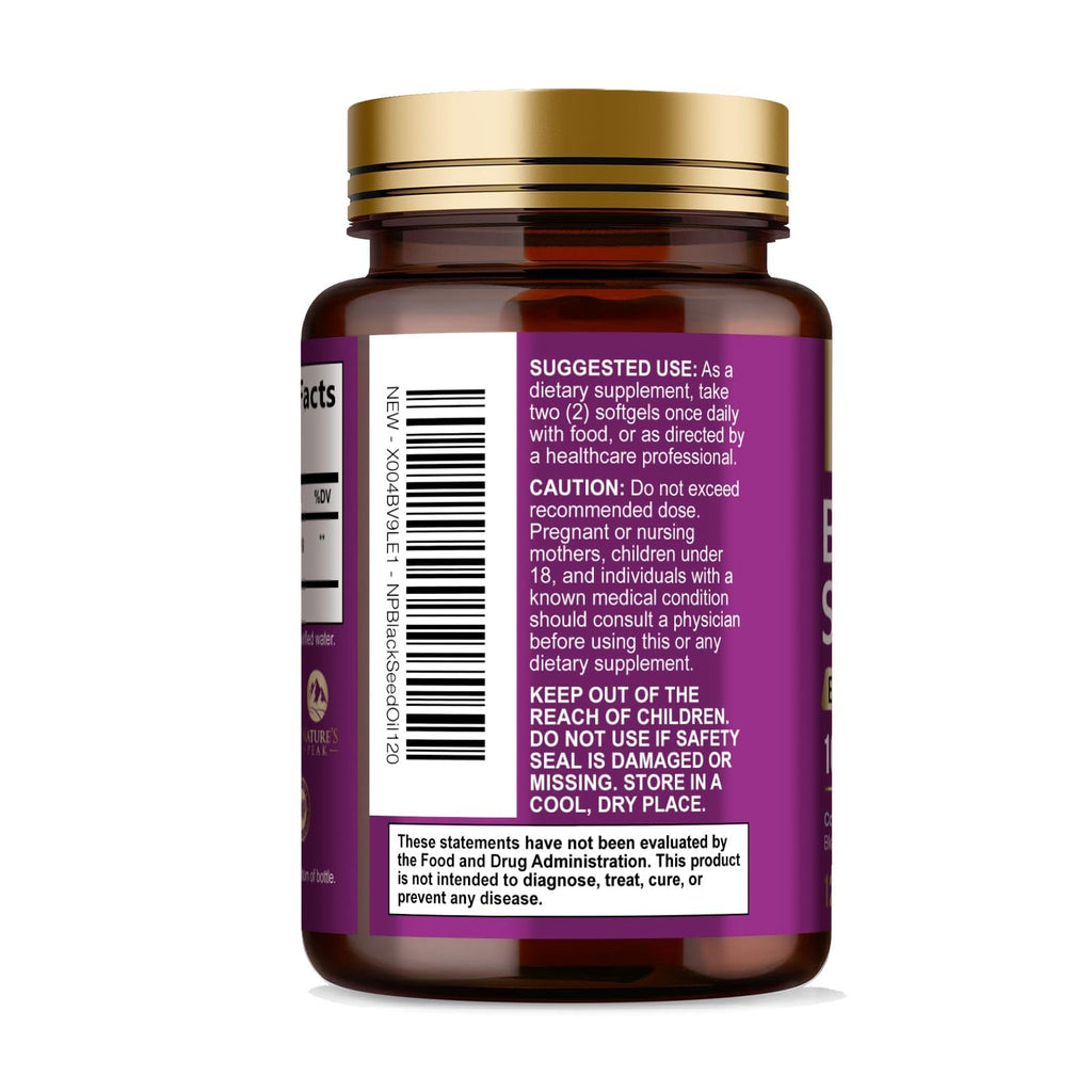 black seed oil 1000 mg potency