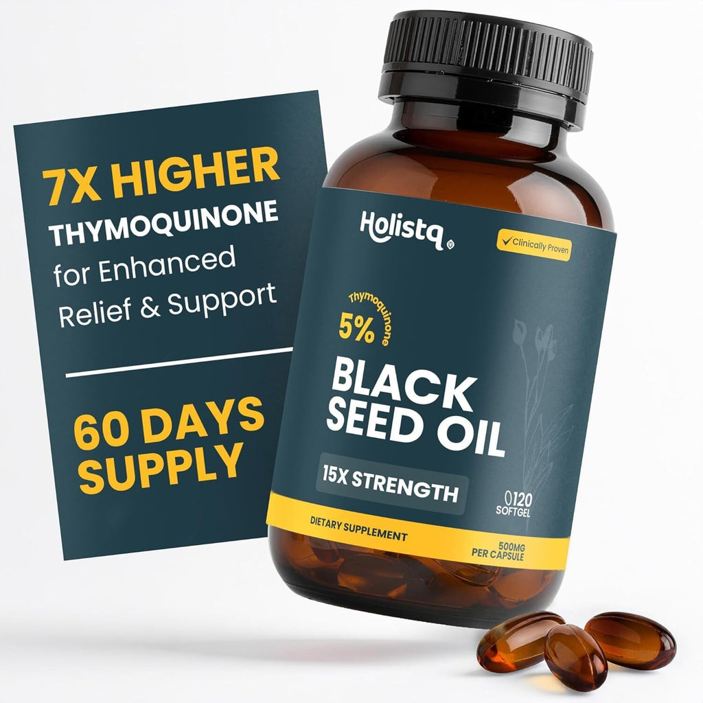 black seed oil 5% thymoquinone capsules