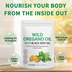 black seed oil and oregano