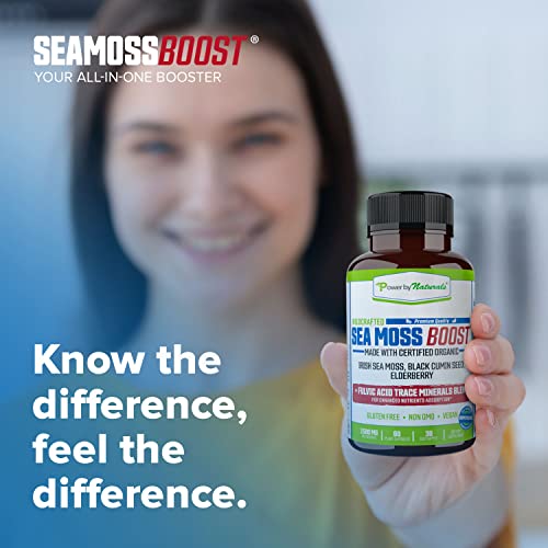 black seed oil and sea moss blend