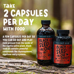 Black seed oil for immune support