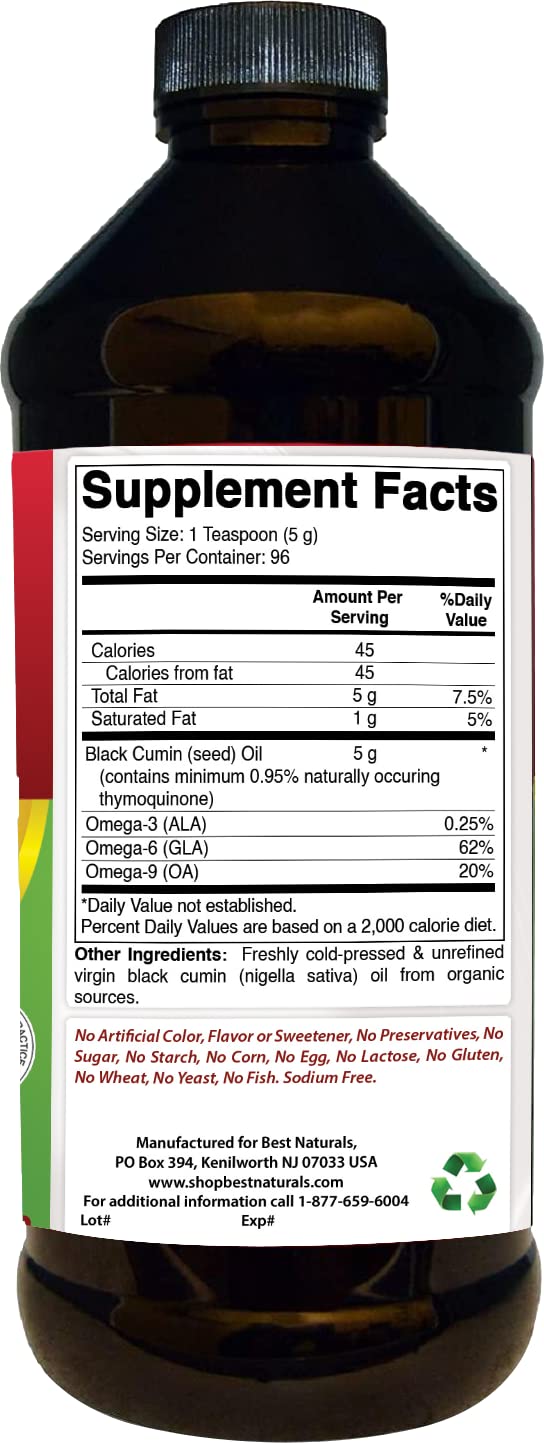 black seed oil for immune support
