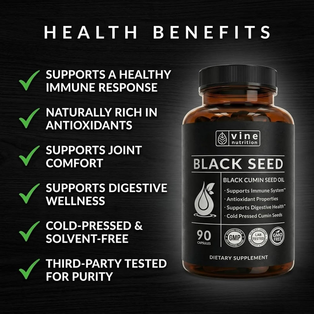black seed oil for immune support