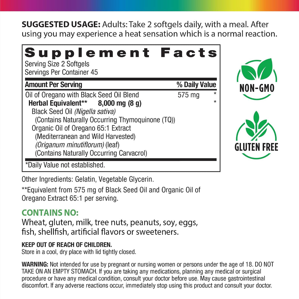 Black seed oil for immune support