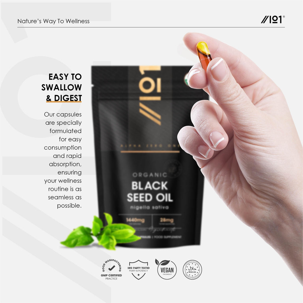 Black seed oil for immune support