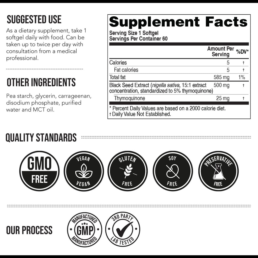 black seed oil for immune support