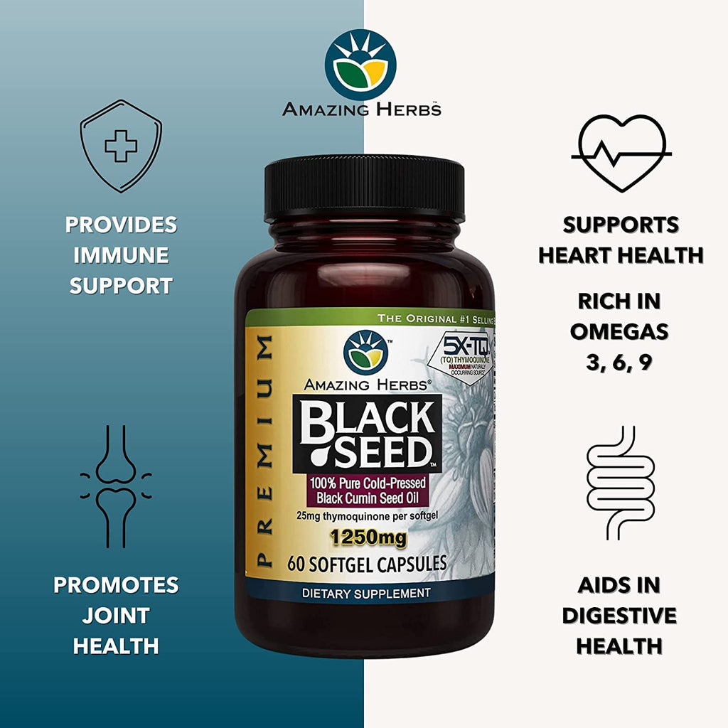 black seed oil for immune support