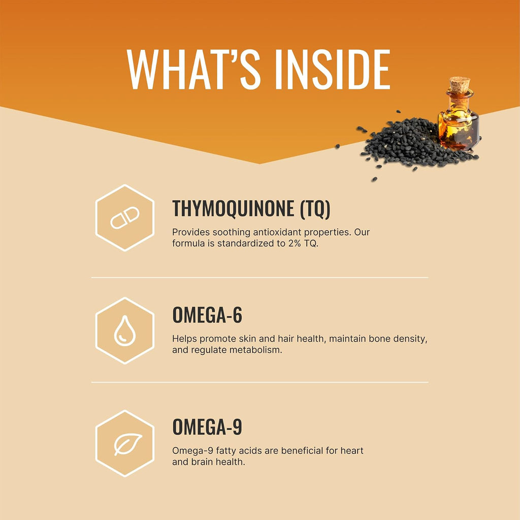 Black Seed Oil for immune support
