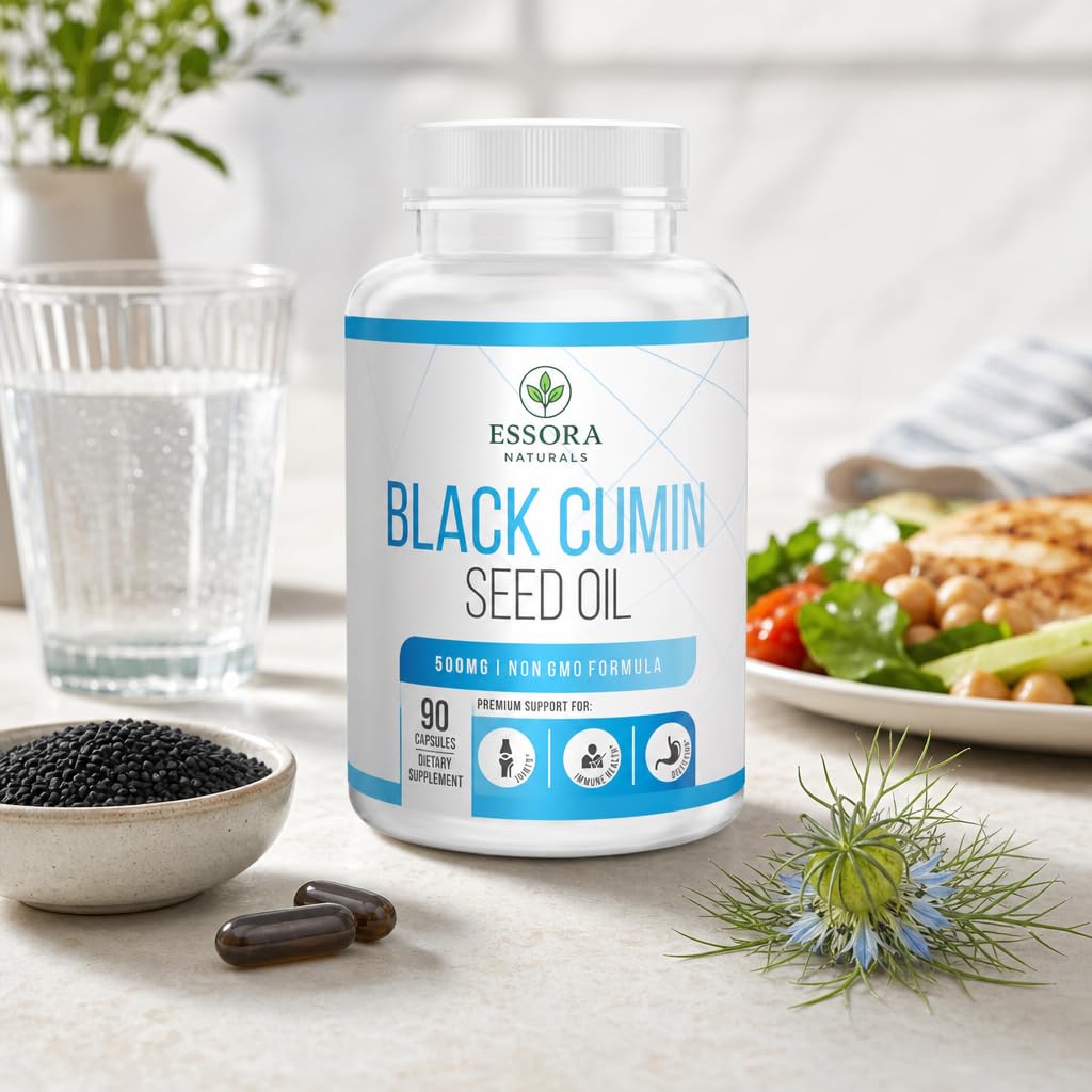 Black Seed Oil for overall vitality
