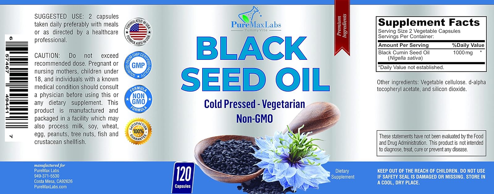 black seed oil for overall wellness