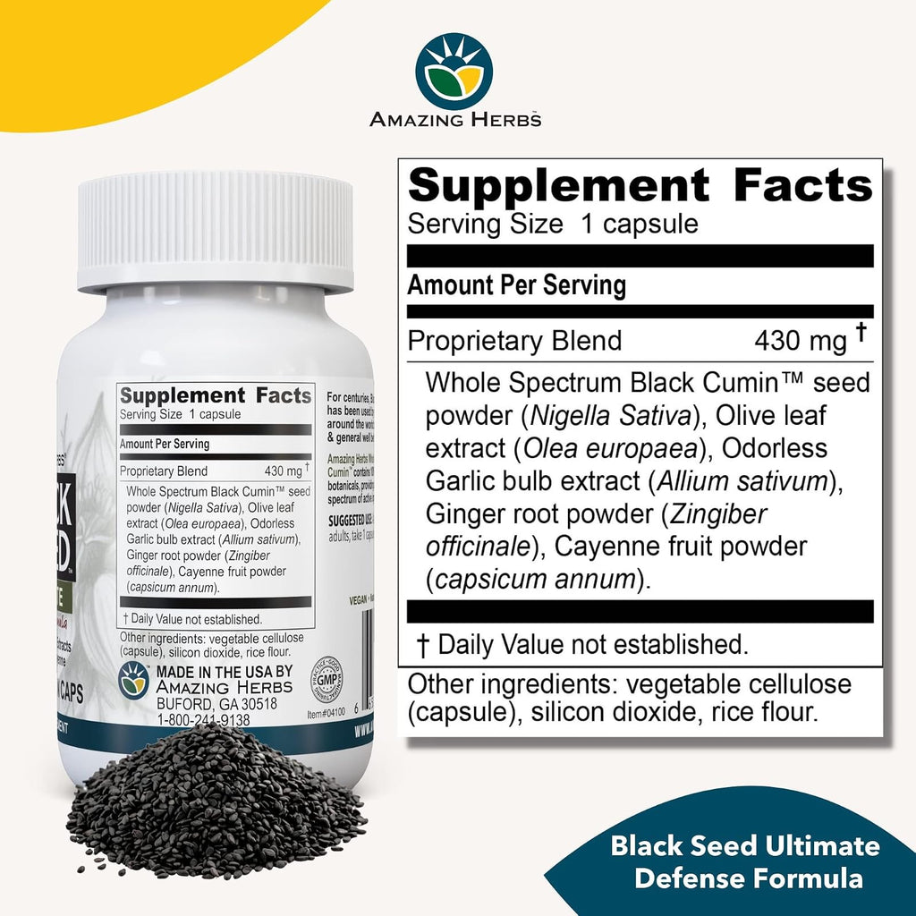 black seed oil for overall wellness