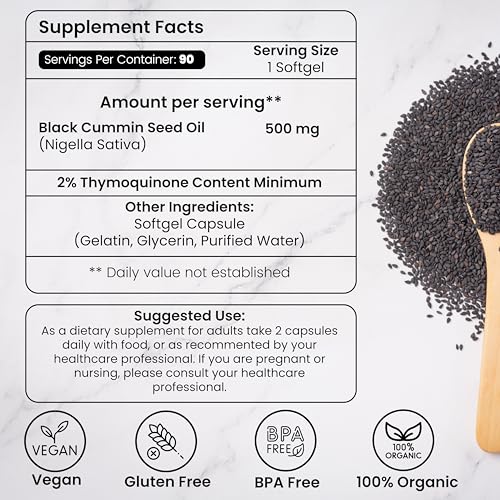 Black seed oil for overall wellness