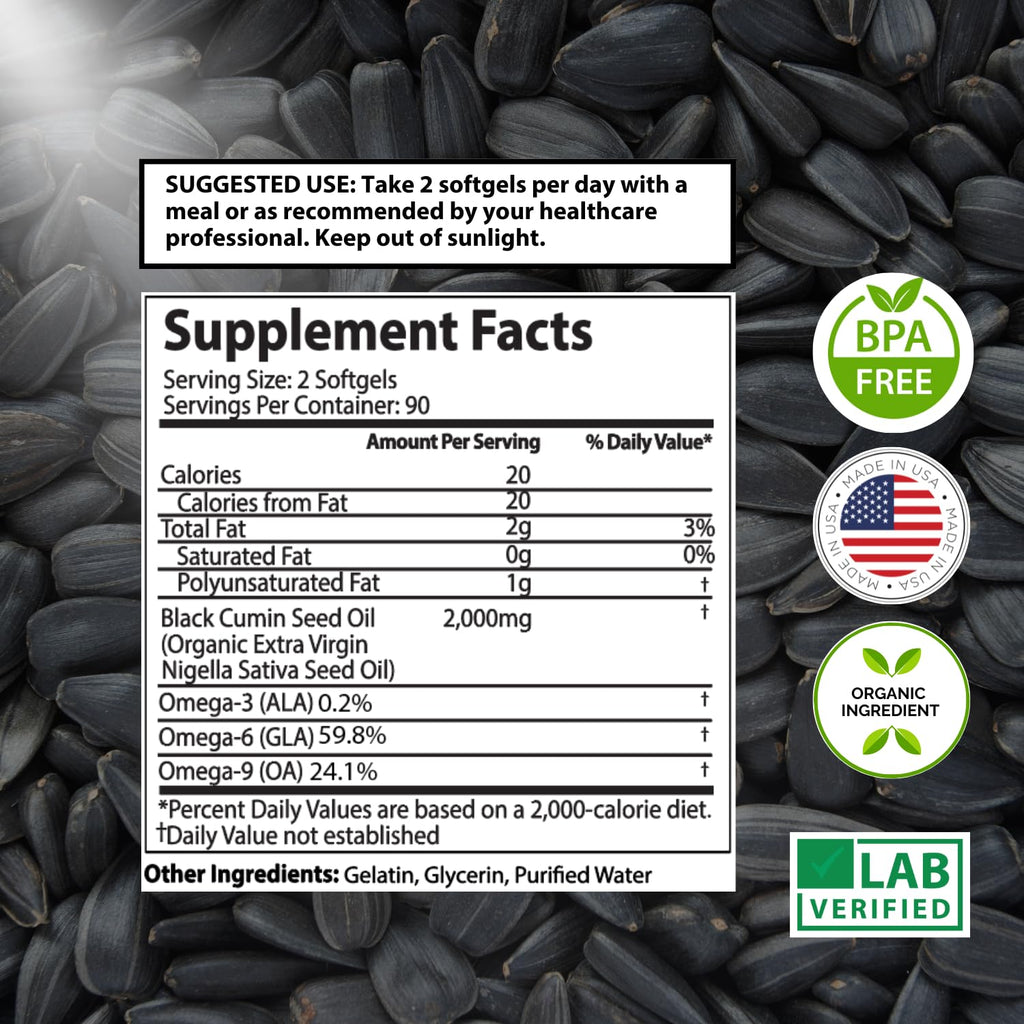black seed oil for wellness