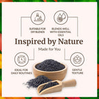 black seed oil glass dropper bottle