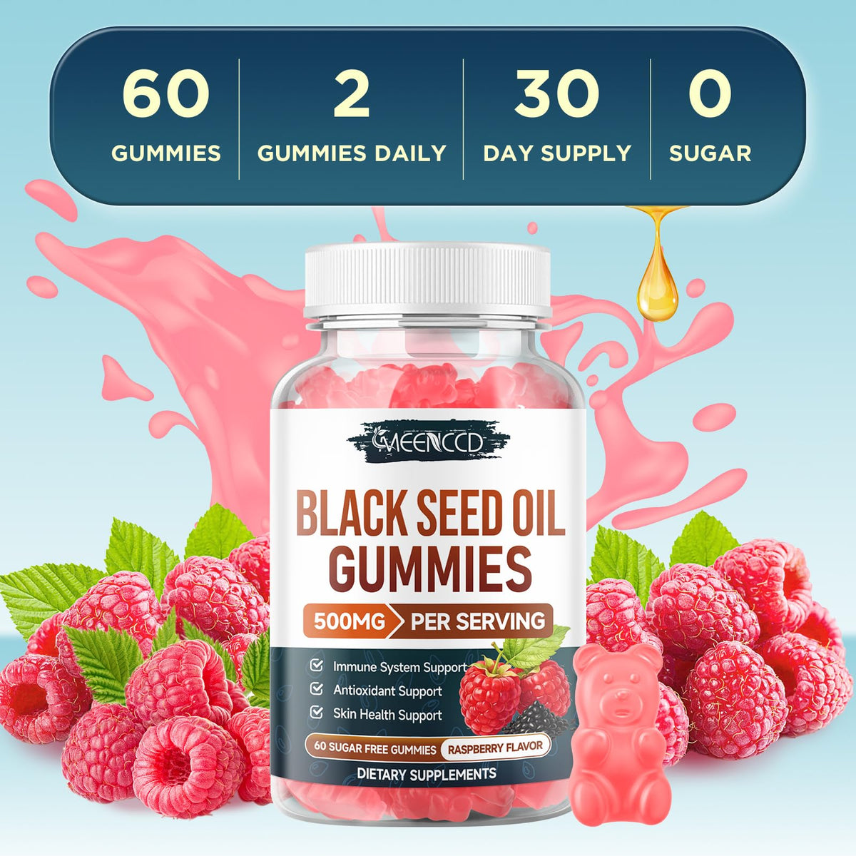black seed oil gummies for digestive health