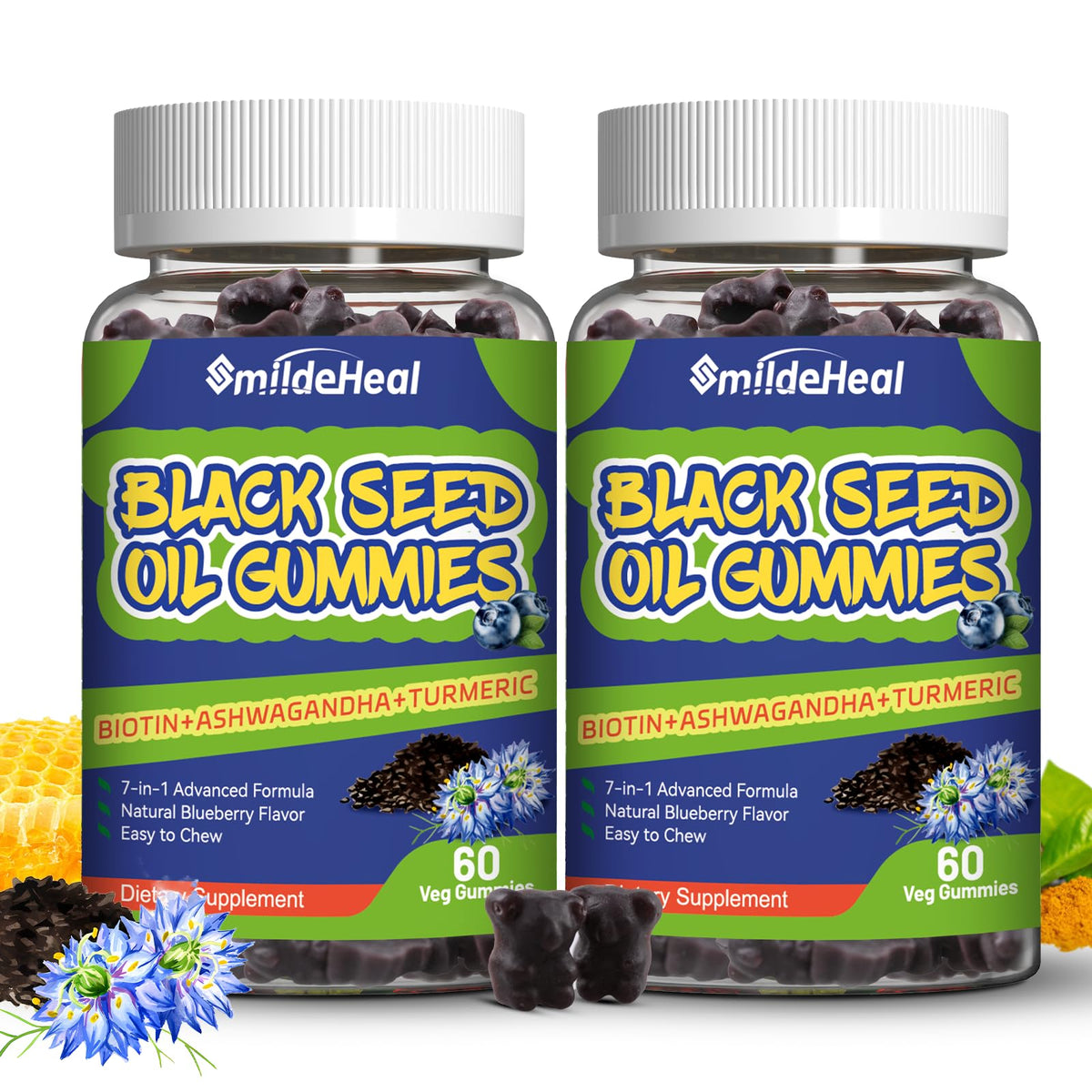 Black seed oil gummies for wellness