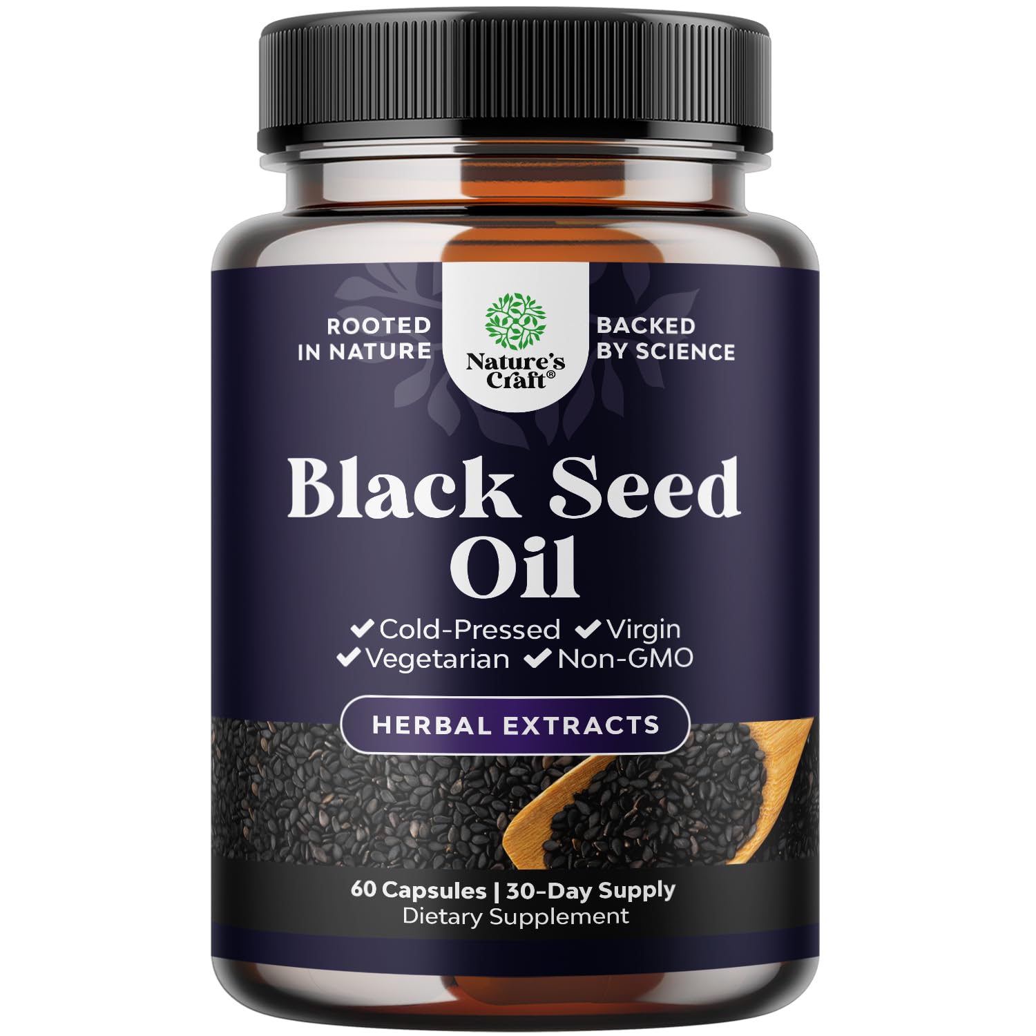 black seed oil immune support capsules
