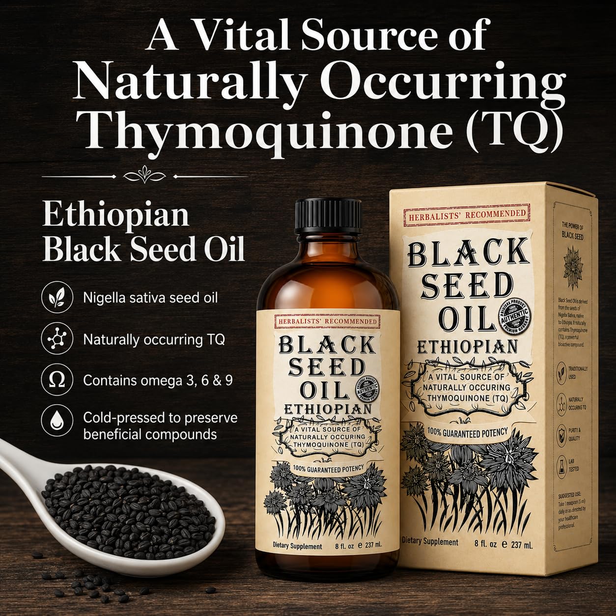 Black seed oil immune support