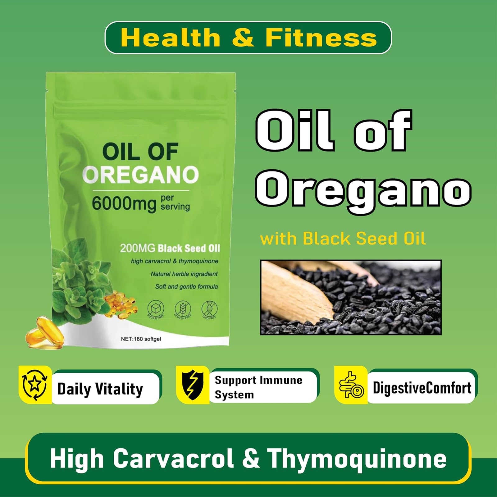 Black Seed Oil immune support
