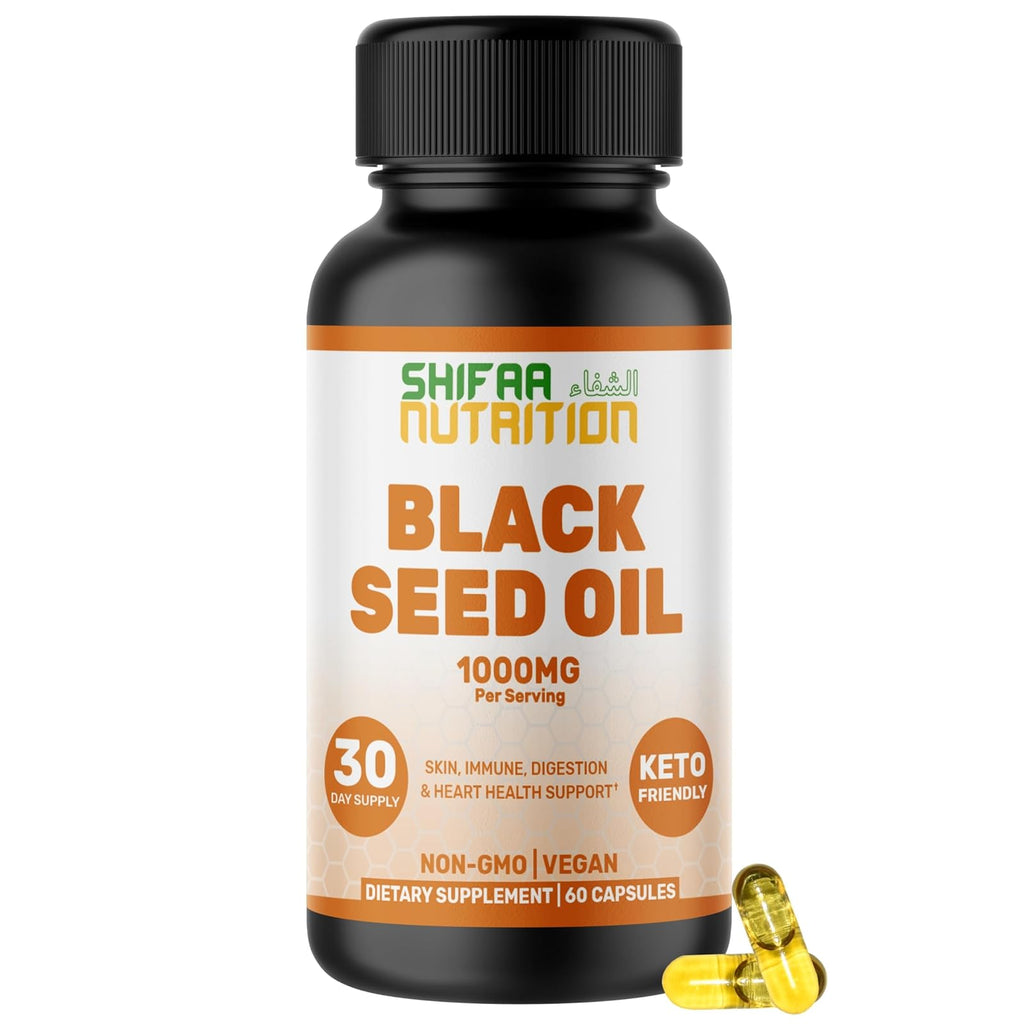 Black Seed Oil liquid capsules