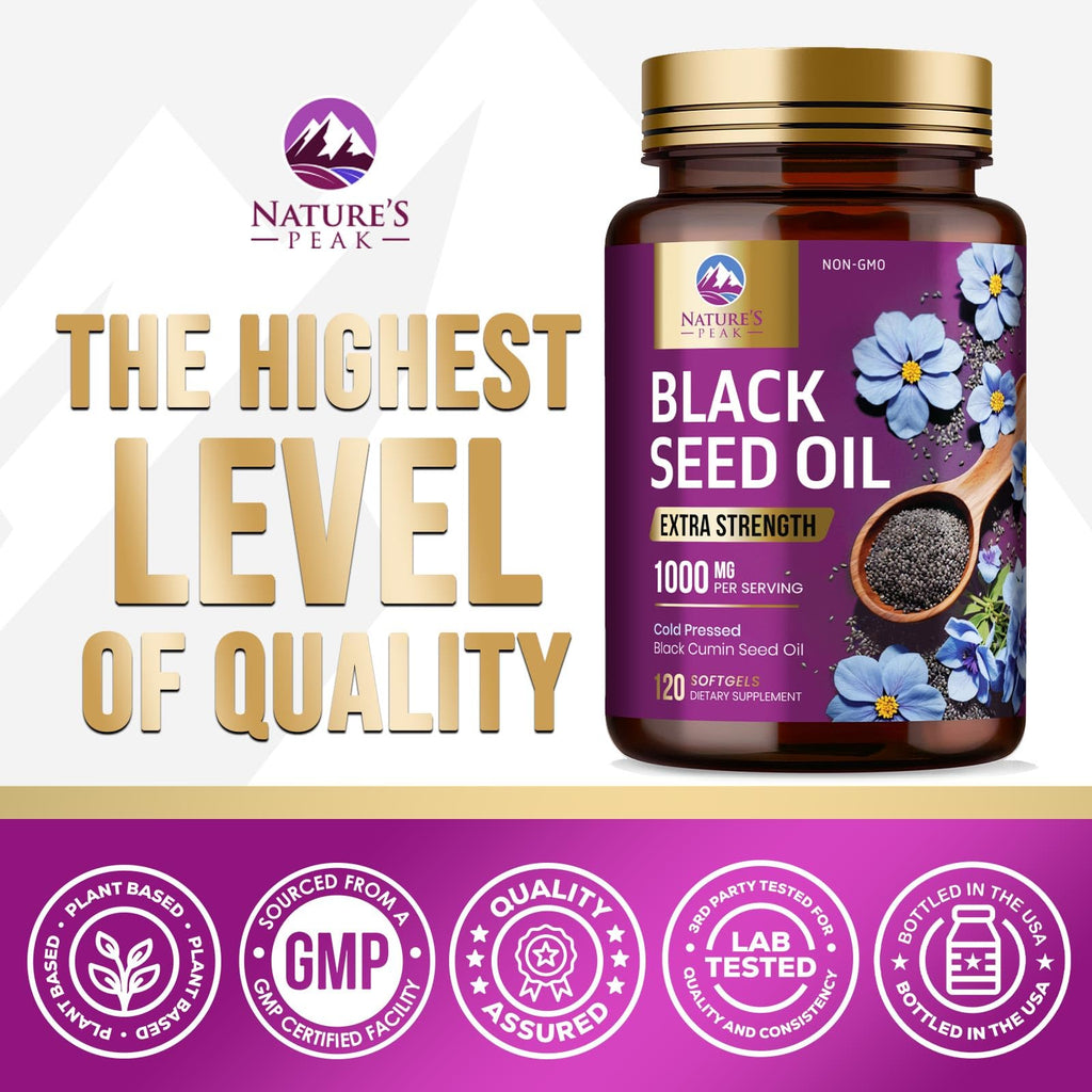black seed oil rich in antioxidants