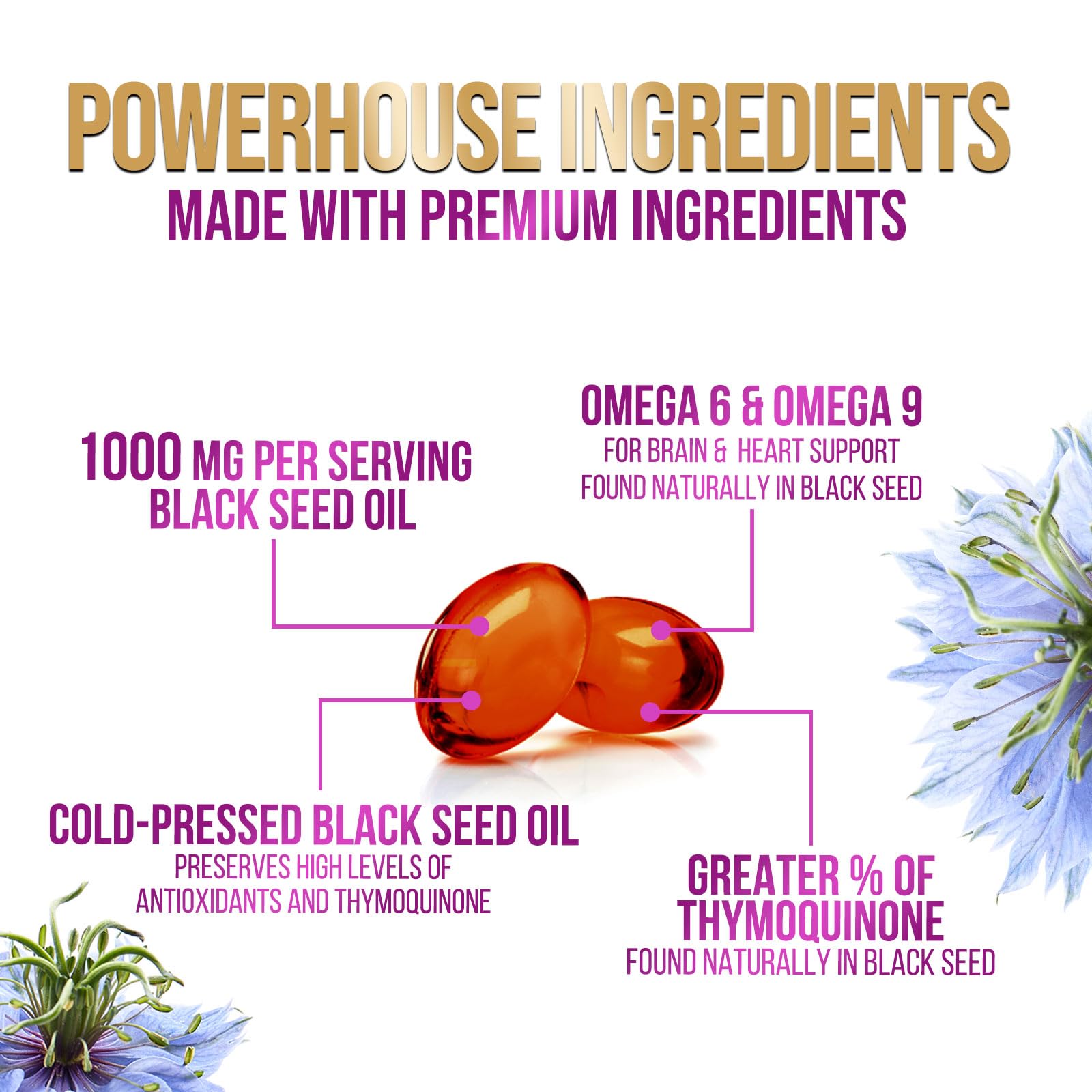 black seed oil softgels for convenience