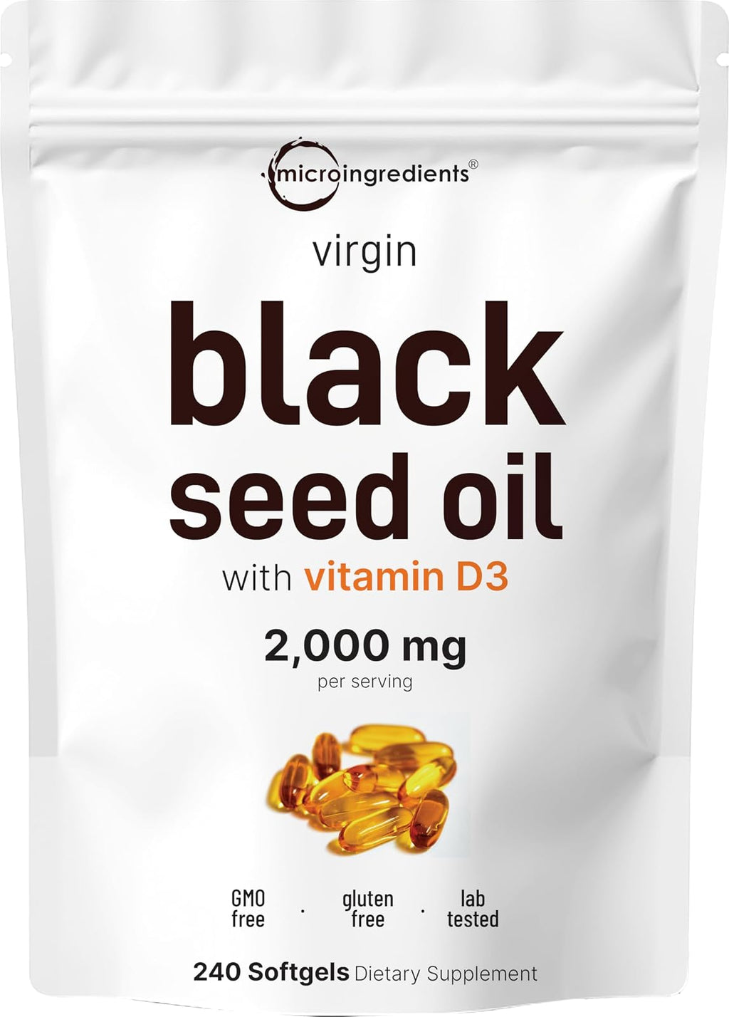 black seed oil softgels for immunity