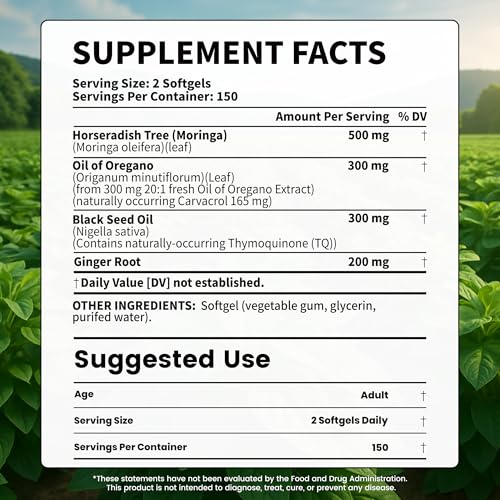 black seed oil softgels for immunity