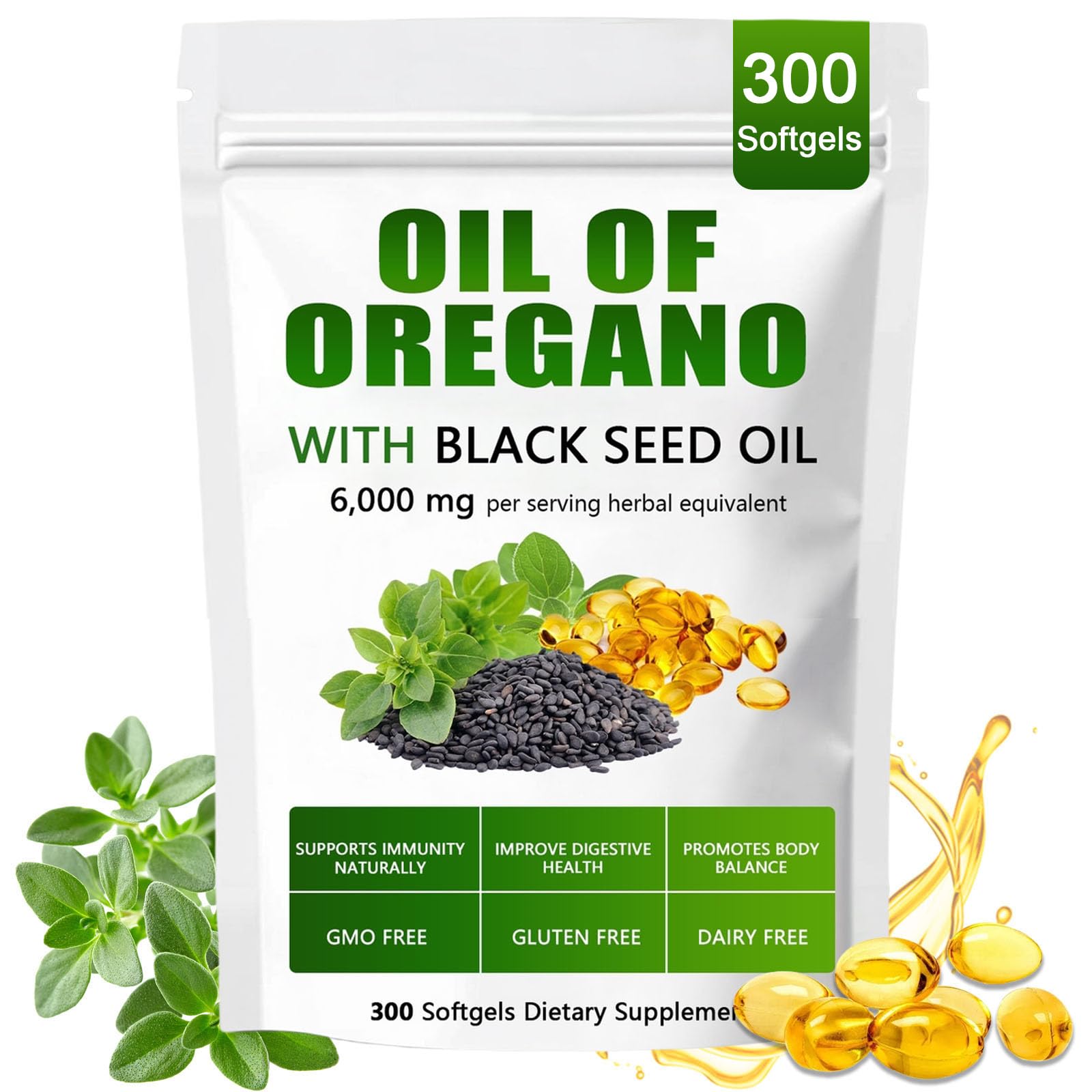 black seed oil softgels for immunity