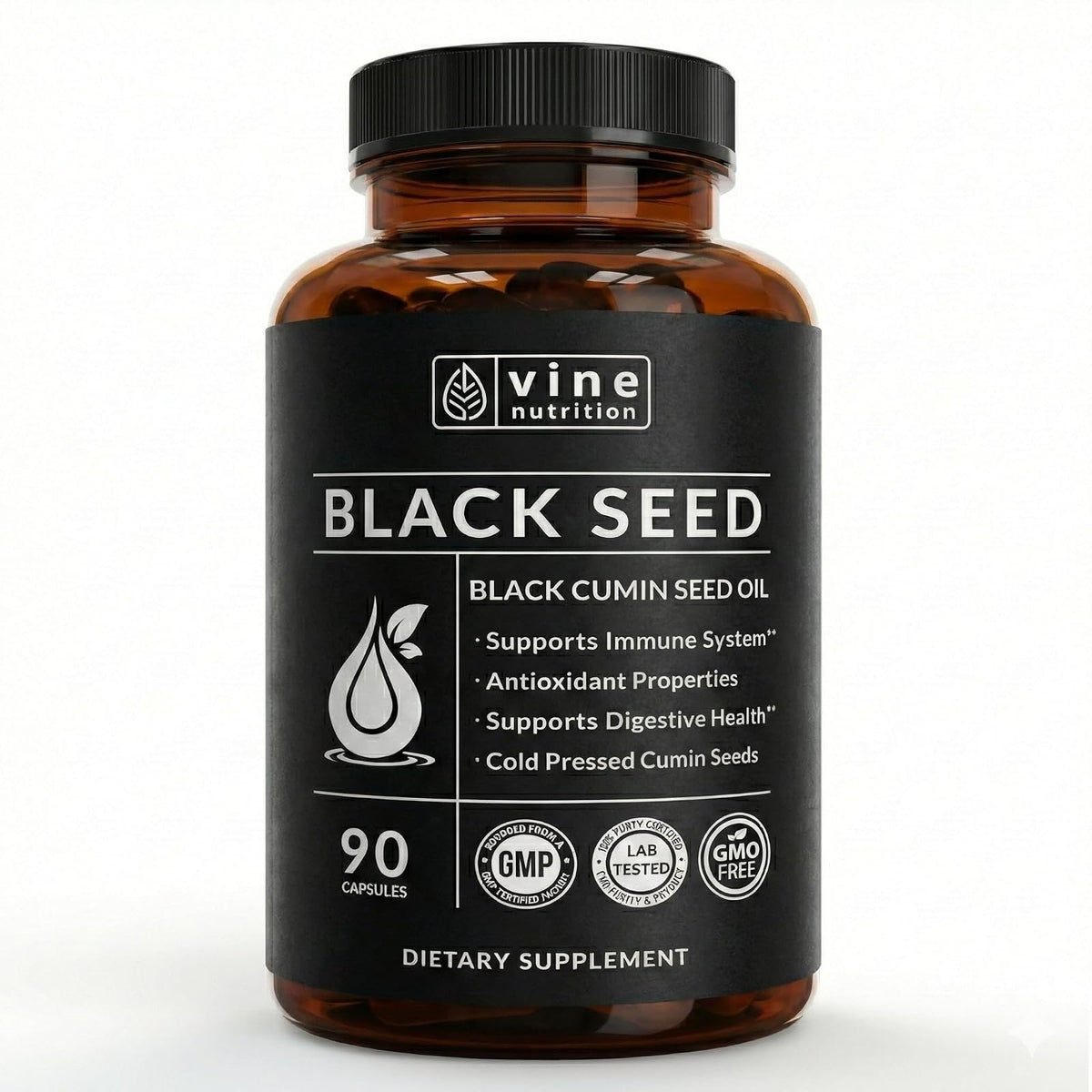 black seed oil softgels for wellness