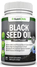 black seed oil softgels for wellness