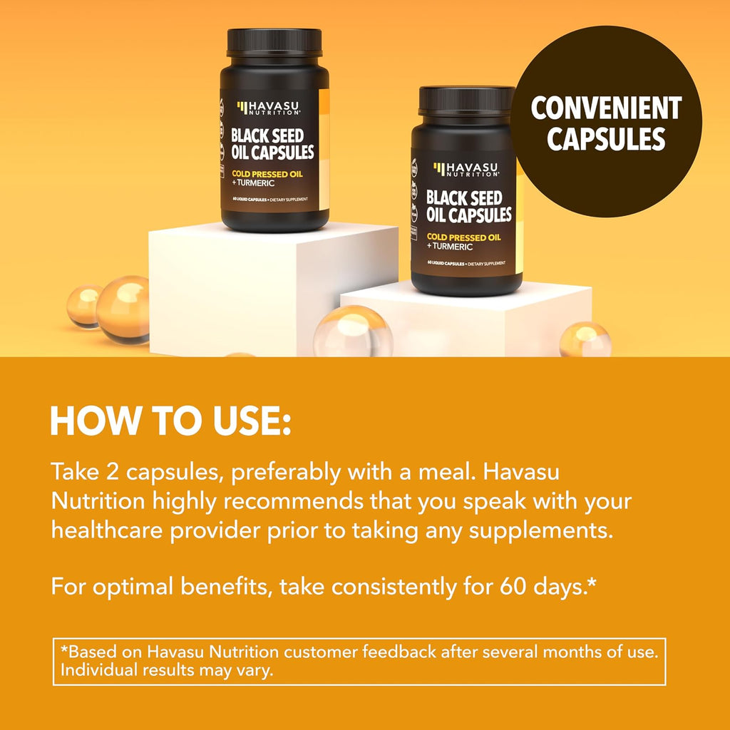 black seed oil wellness supplement