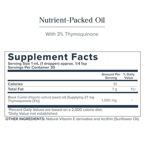 black seed oil with thymoquinone benefits