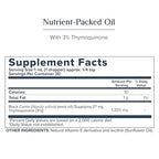 black seed oil with thymoquinone benefits
