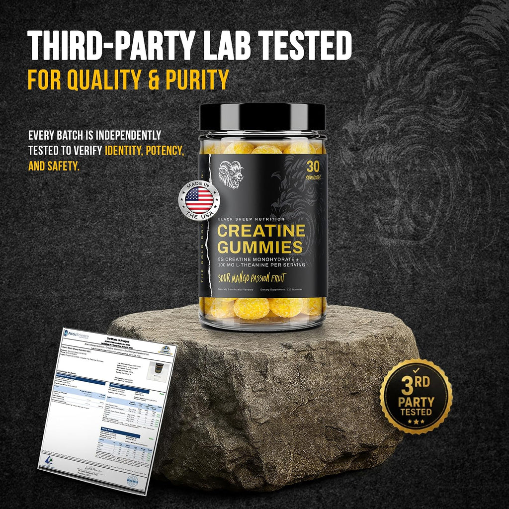 BLACK SHEEP NUTRITION creatine supplement