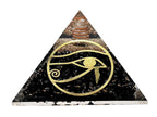 black tourmaline orgonite pyramid for protection