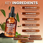 Black walnut and clove extract