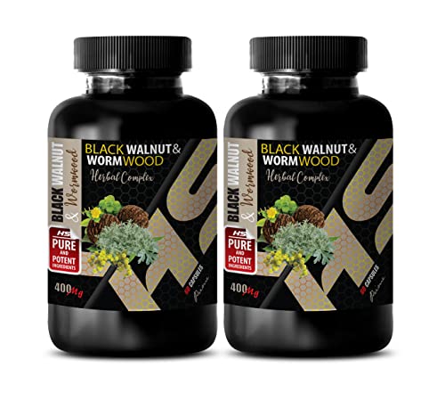 Black Walnut and Wormwood capsules