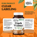 Black Walnut capsules for body cleanse