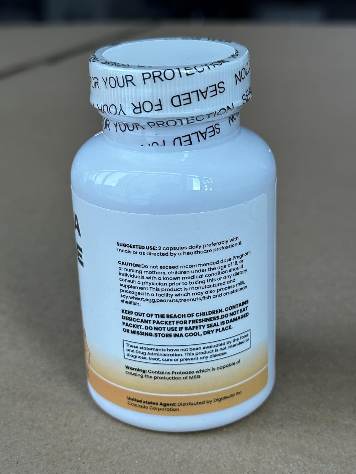 Black walnut capsules for digestive support