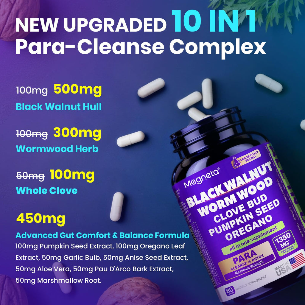 Black Walnut Clove Cleanse capsules
