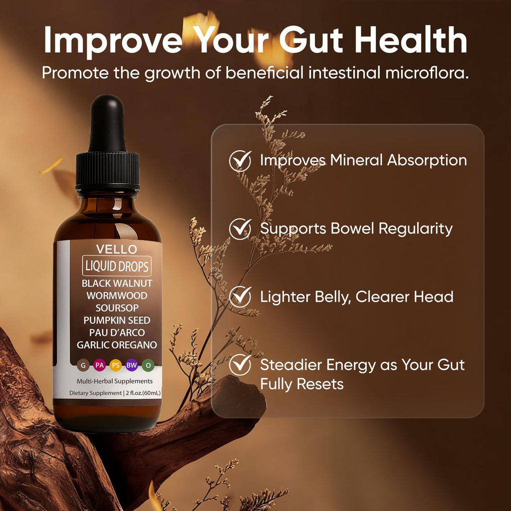 Black walnut clove drops benefits