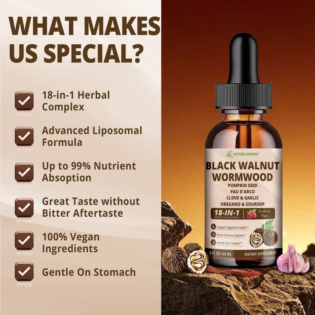 Black Walnut Clove drops for detox