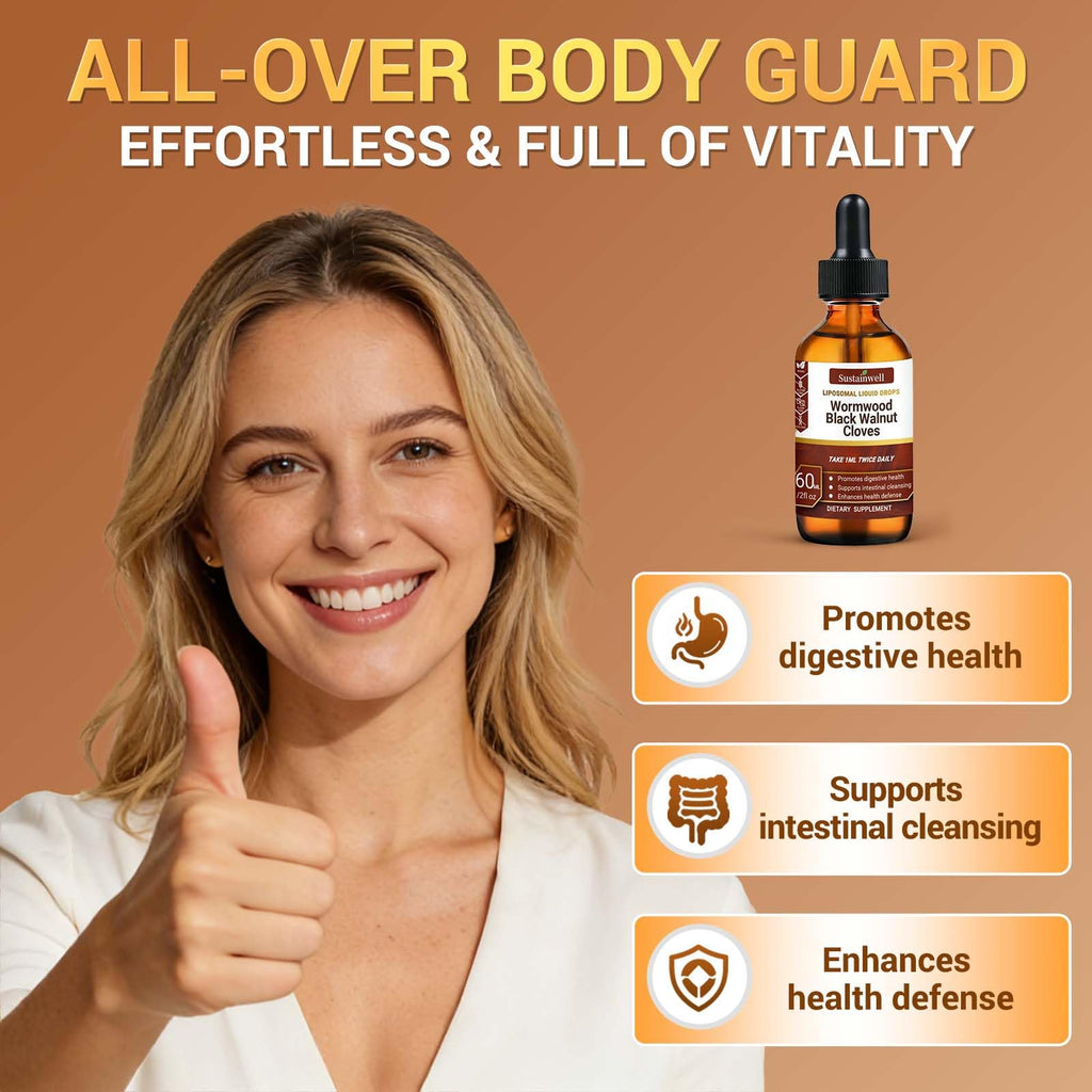 Black walnut extract for detox support