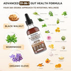 Black walnut extract for gut health